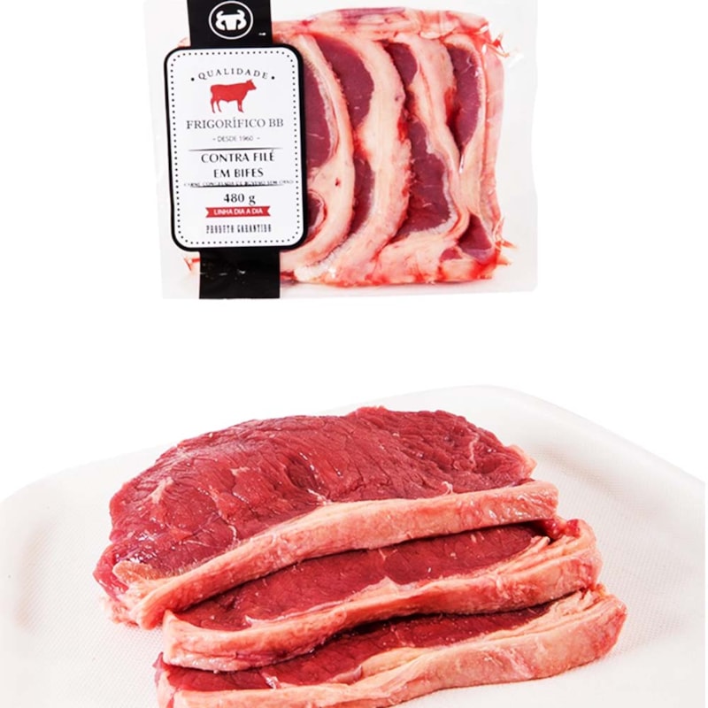 Bife De Contra Filé Cong Bassar 400g - iFrutus