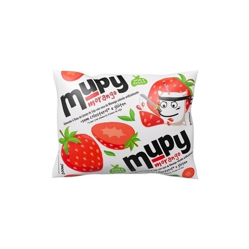 Suco Mupy Saquinho Morango Com 10 Unid - iFrutus